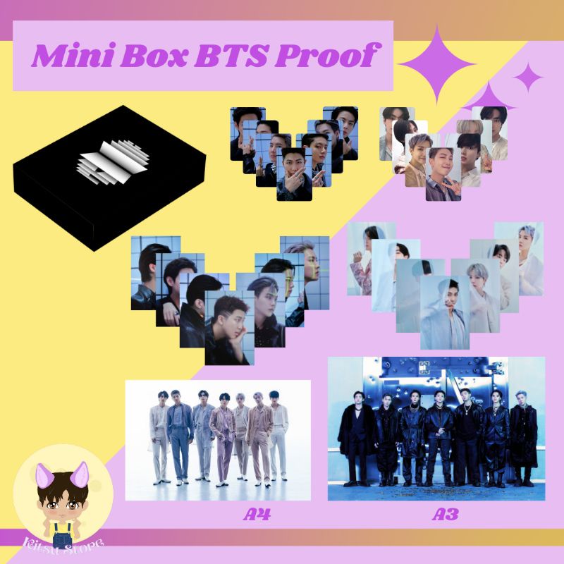 Mini Box BTS Proof | Shopee Brasil