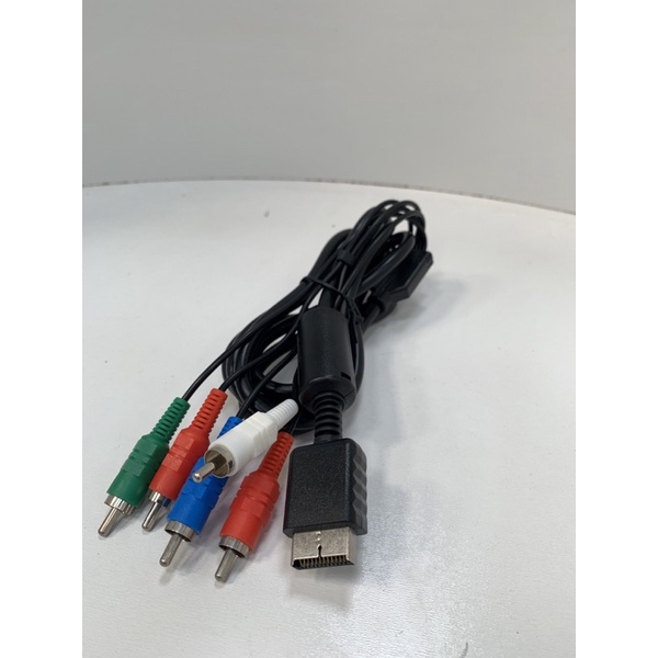 Cabo Video Componente Ps2 Ps3 Ponta Prata Alta Definição | Shopee Brasil