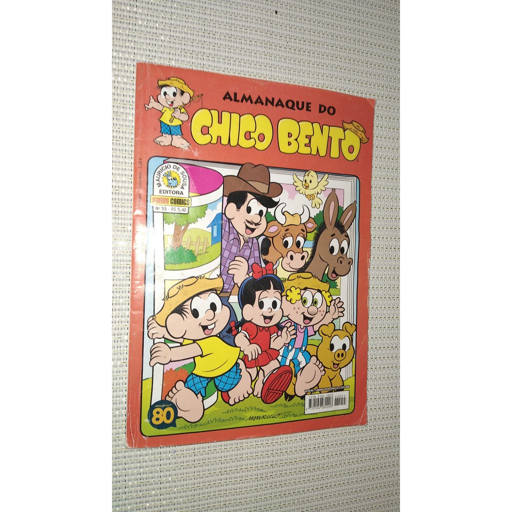 Gibi Almanaque Do Chico Bento - Nº 55 - Panini Comics ( 3157 ) | Shopee ...