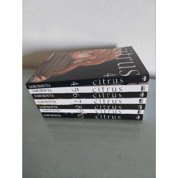 Citrus Volume 5 & 10 (Citrus Manga) | Shopee Brasil