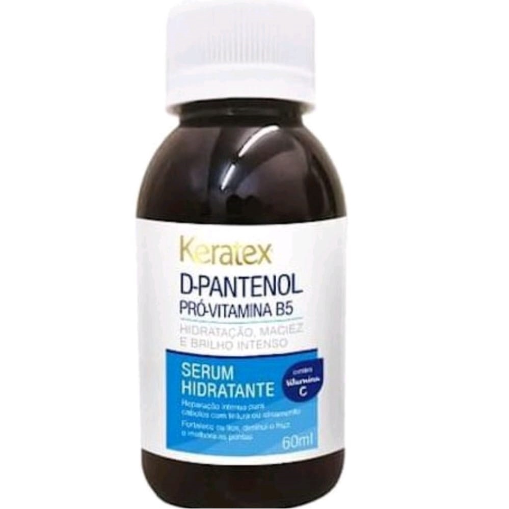 Keratex Serum Hidratante D-Pantenol Pró Vitamina b5 Líquido 60ml ...
