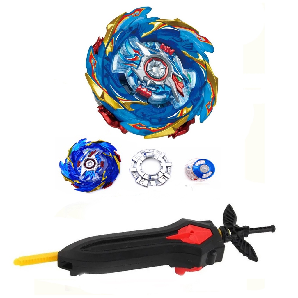 Beyblade Superking Limit Break Helios Volcano B174 +lancador lr ...