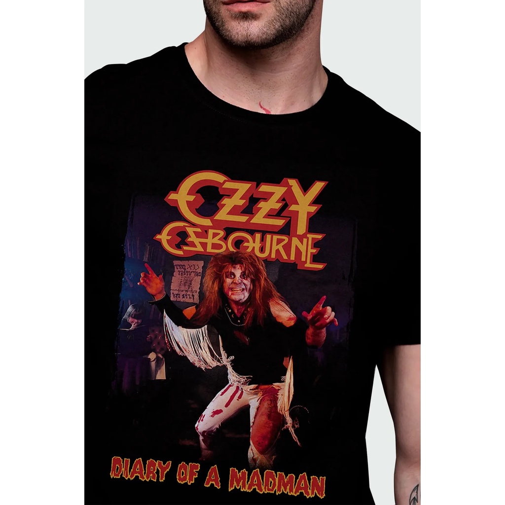 Camiseta Ozzy Of0103 Consulado Do Rock Oficial Banda | Shopee Brasil