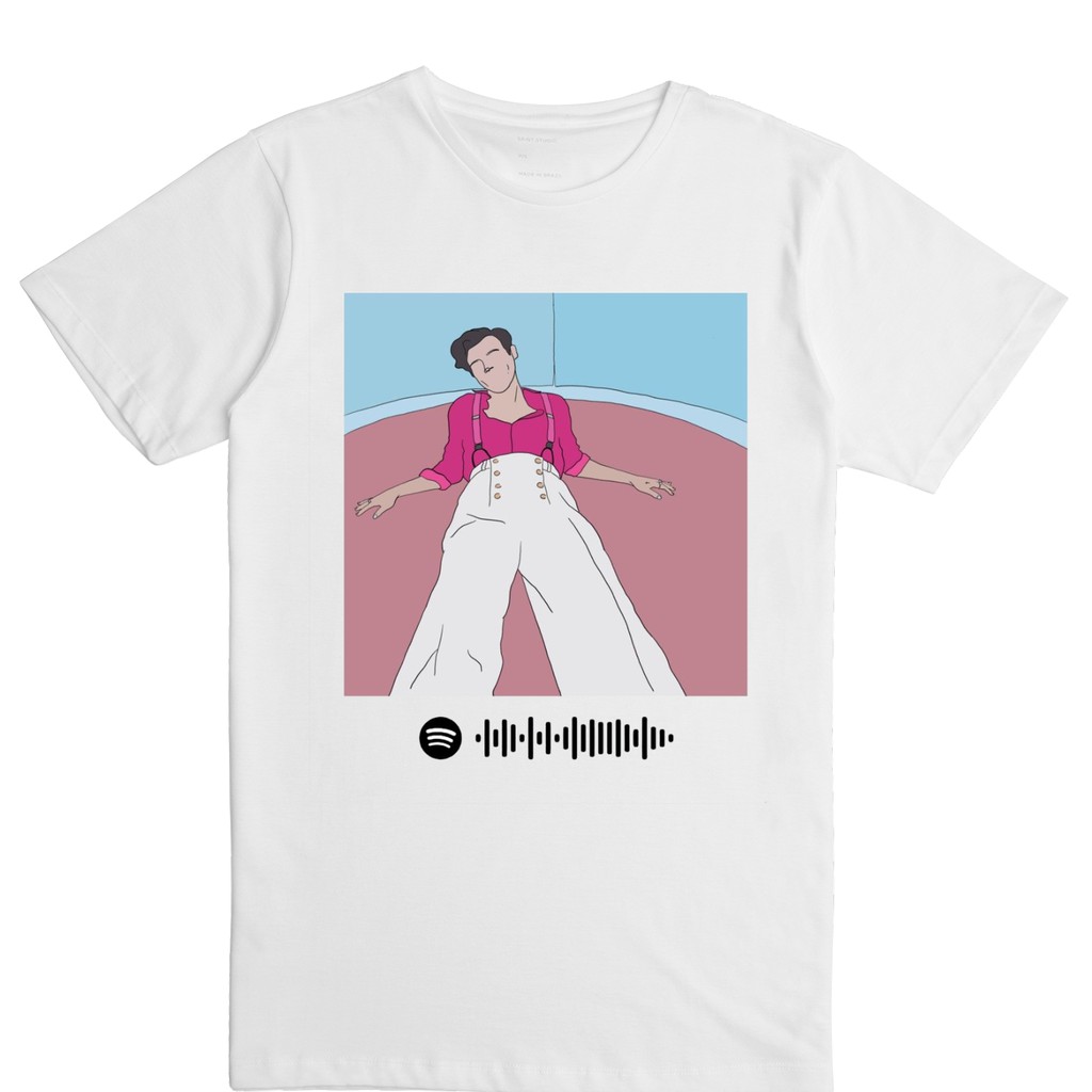 CAMISETA HARRY STYLES FINE LINE SPOTIFY - UNISSEX E BABY LOOK 100% ...