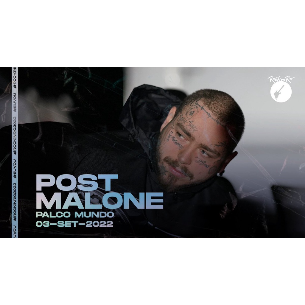 Post Malone DVD Ao Vivo no Rock in Rio 2022 (proshot HD) | Shopee Brasil