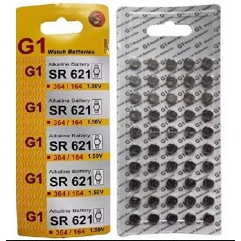 bateria pilha para relógio modelo 364 SR621SW 50 unidades | Shopee Brasil