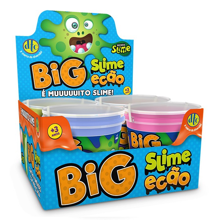 BIG Slime Ecão * 400g * Balde de Slime * Mundo Slime - Geleca Meleca ...