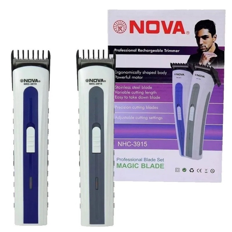 Maquina de Cortar Cabelo Magic Blade NHC - 3915 | Shopee Brasil