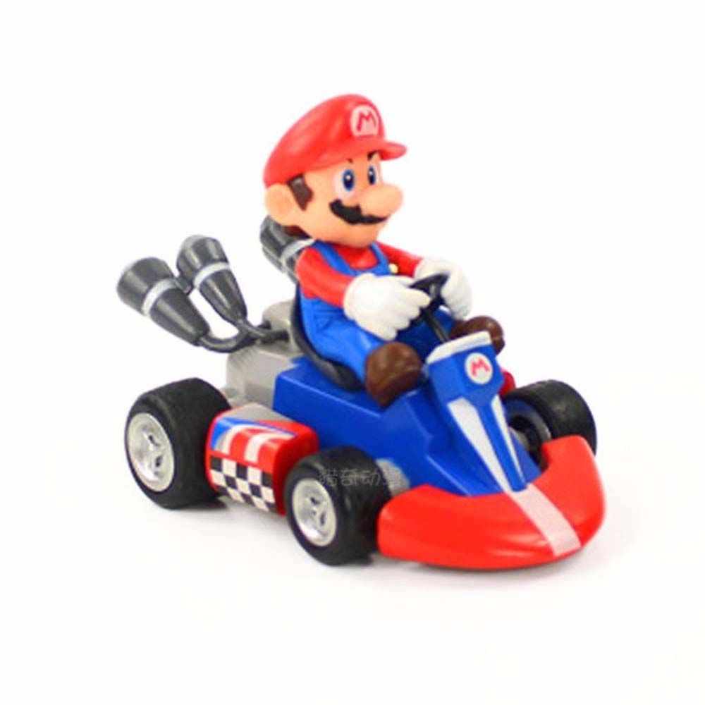 Nintendo Switch Mario Mario Mario Racing 8 Pullback Carro Kart Super ...