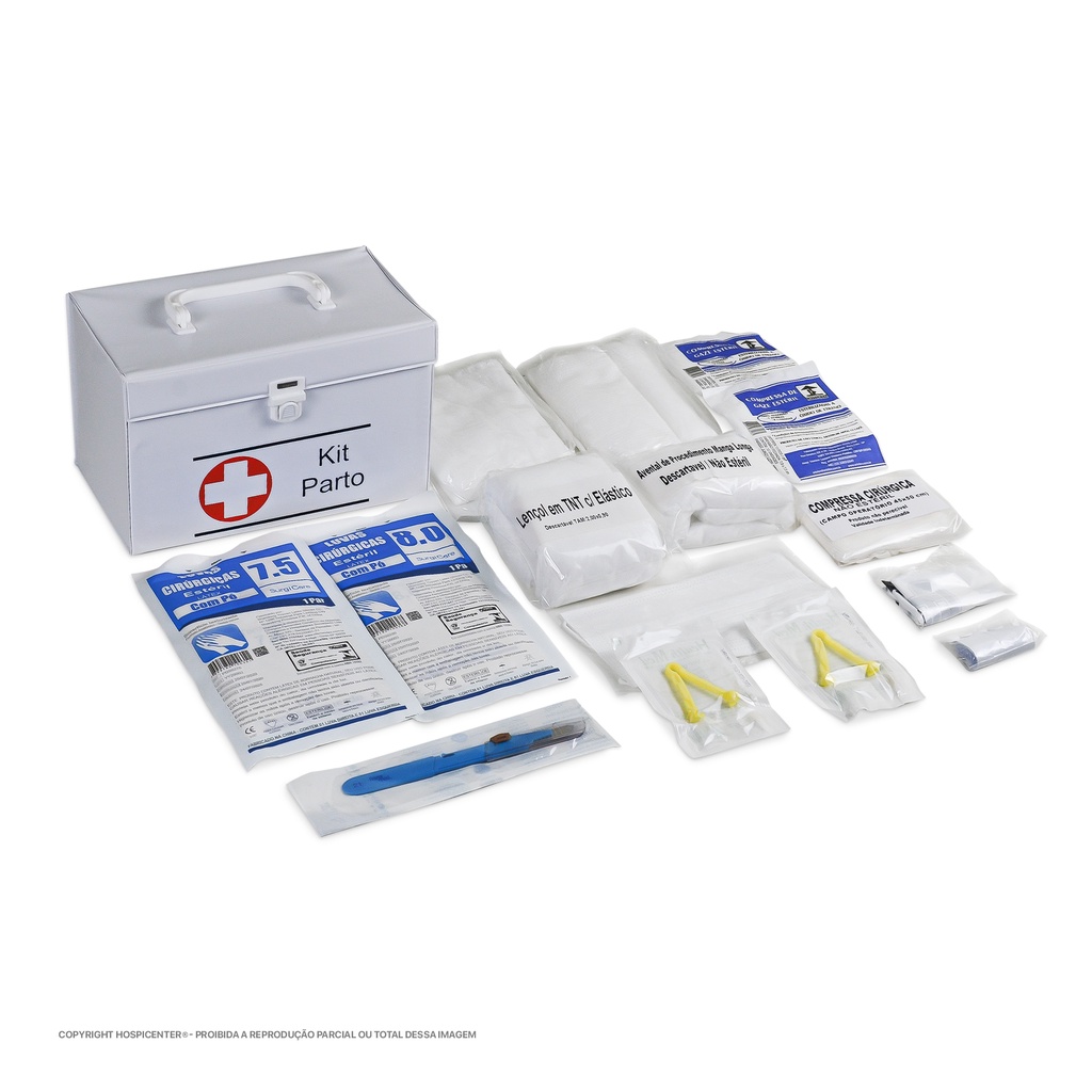 Kit Parto Para Ambulância Emergências - Aph - Resgate E Samu | Shopee ...