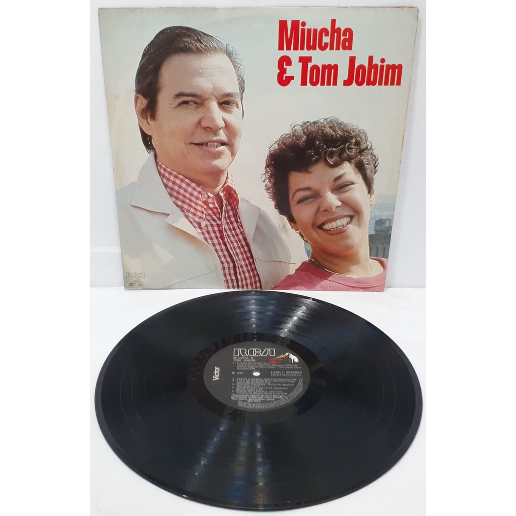 LP MIUCHA E TOM JOBIM / ANO 1979 / COM ENCARTE | Shopee Brasil