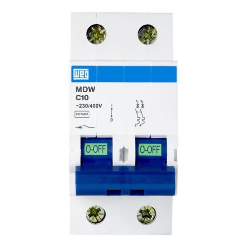 Disjuntor Weg Bipolar Mdw Curva C 16A | Shopee Brasil