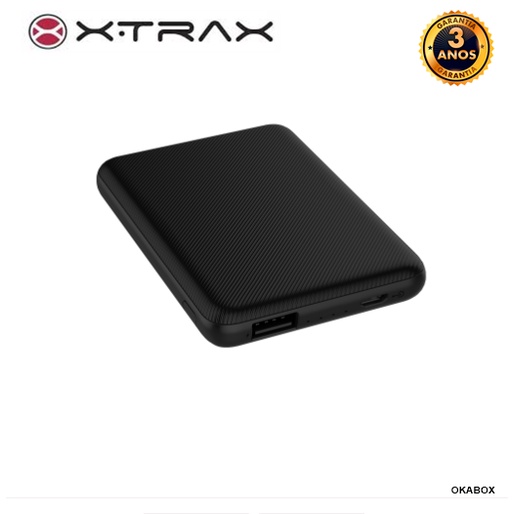 Bateria Externa Power Bank Xtrax 10000 Mah Universal Anatel | Shopee Brasil