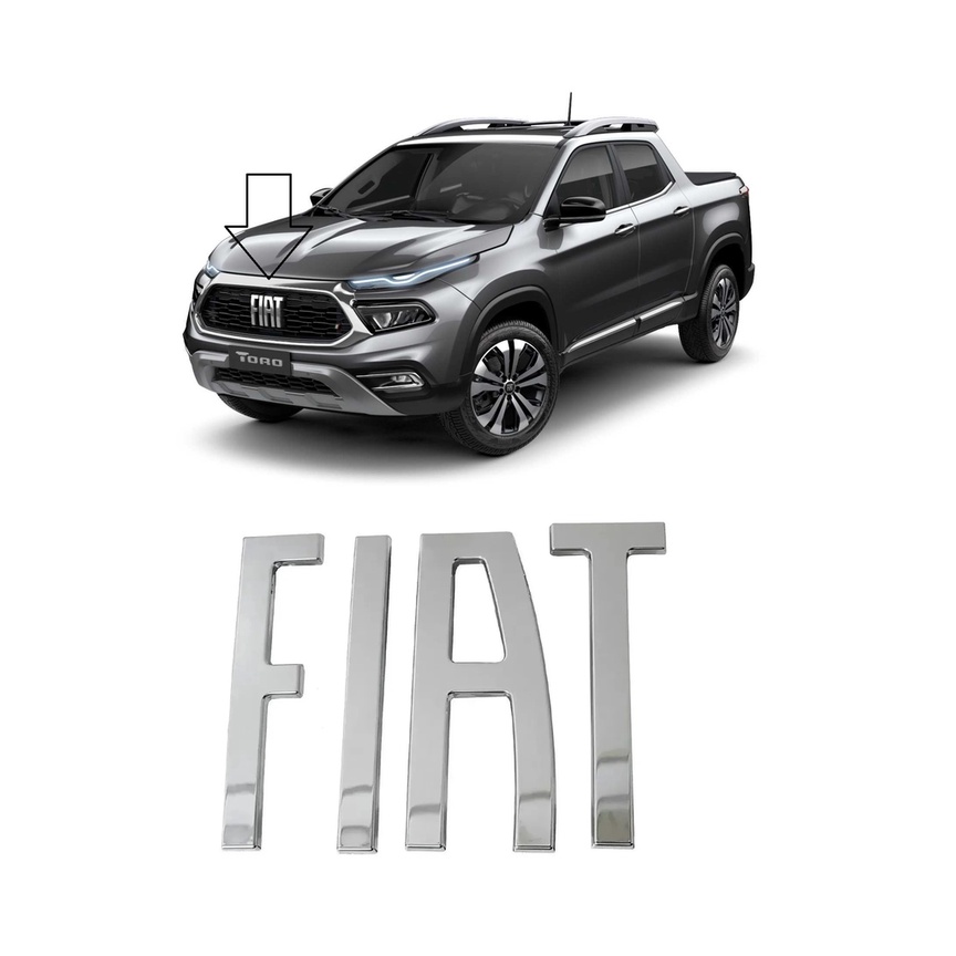 Emblema Grade Dianteira Toro Ranch Ultra 2021 2022 | Shopee Brasil