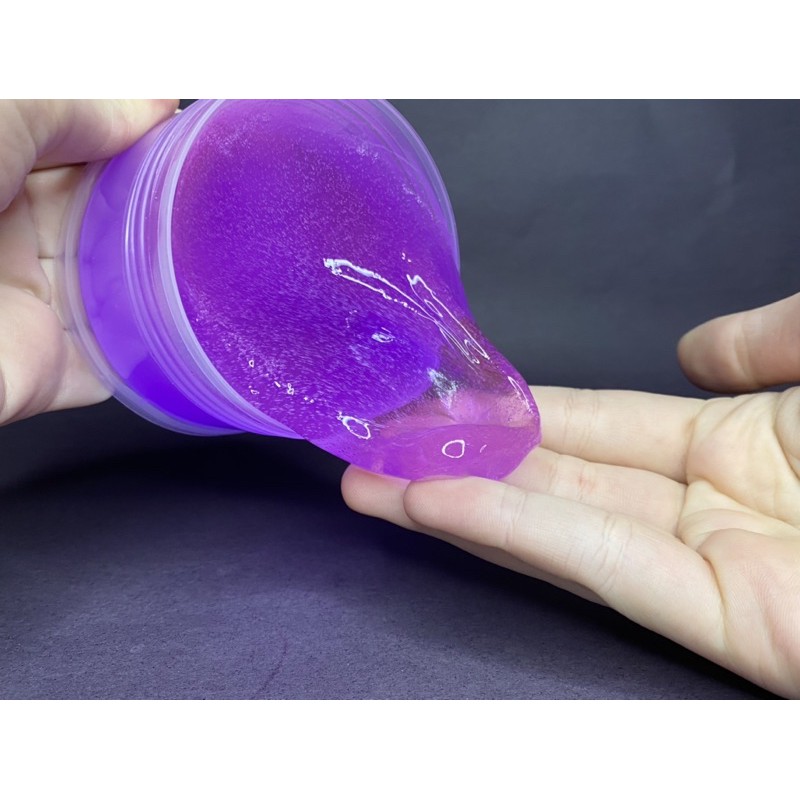 Ultraviolet - Clear Slime Pronta | Shopee Brasil