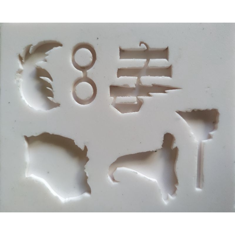 Forma Molde de Silicone Kit Harry Potter c/ 6 cavidades | Shopee Brasil