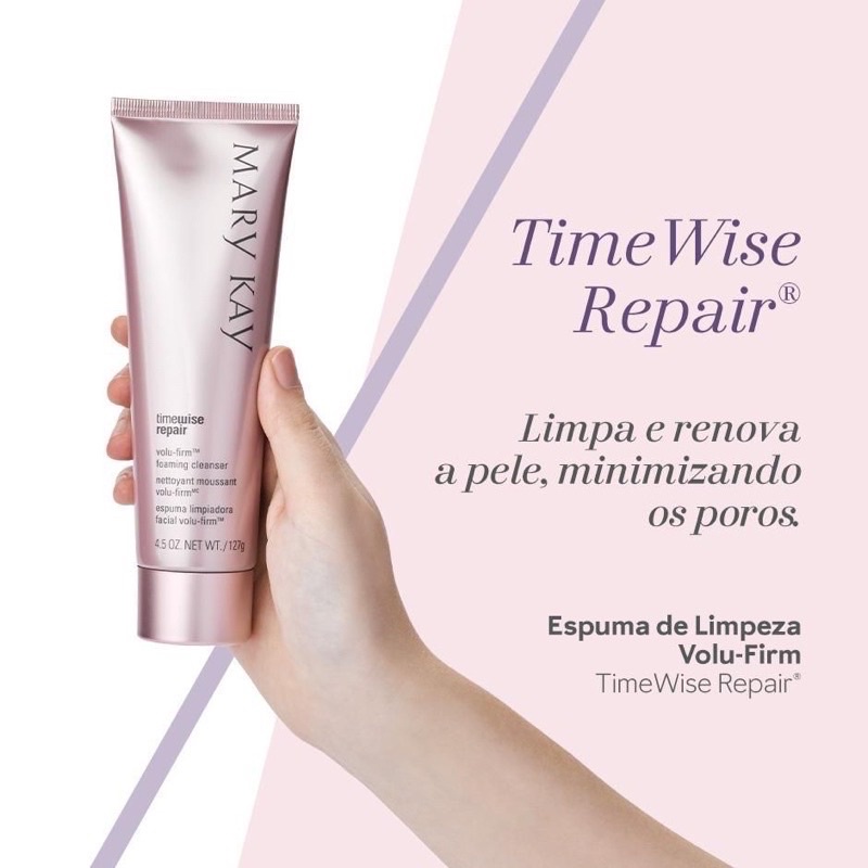 Espuma de Limpeza Time Wise Repair | Shopee Brasil