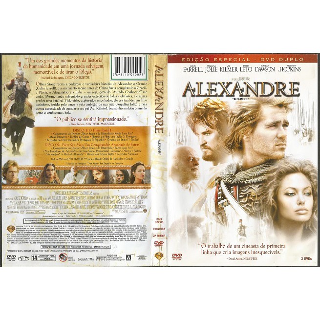 DVD Alexandre (Alexander) | Shopee Brasil