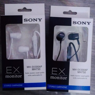 Fone De Ouvido c/ microfone Sony Mh-750 compatível com todos ...