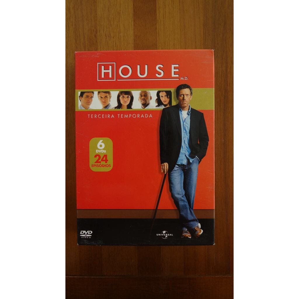 Dvd House 3ª Temporada Completa 6 Dvd Original | Shopee Brasil