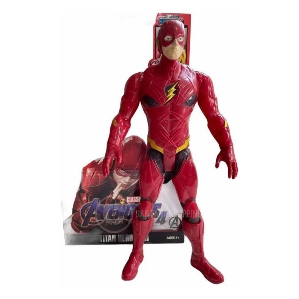 Boneco do flash 30 cm exclusivo infantil articulado | Shopee Brasil