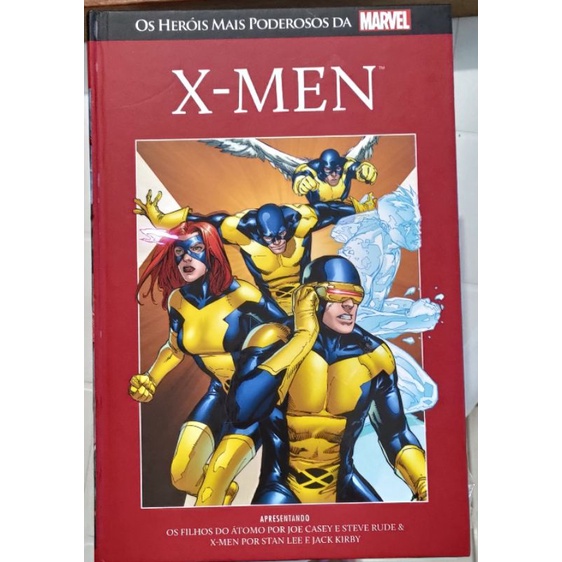 HQ X-men - nº 10 Salvat Capa Vermelha - Os Heróis Mais Poderosos da Marvel | Shopee Brasil