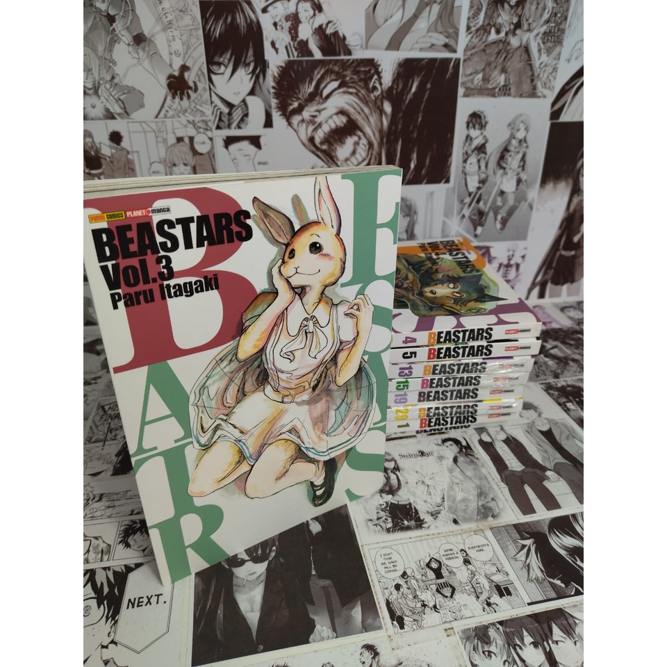 Mangá Beastars - Vários Volumes Avulsos | Shopee Brasil