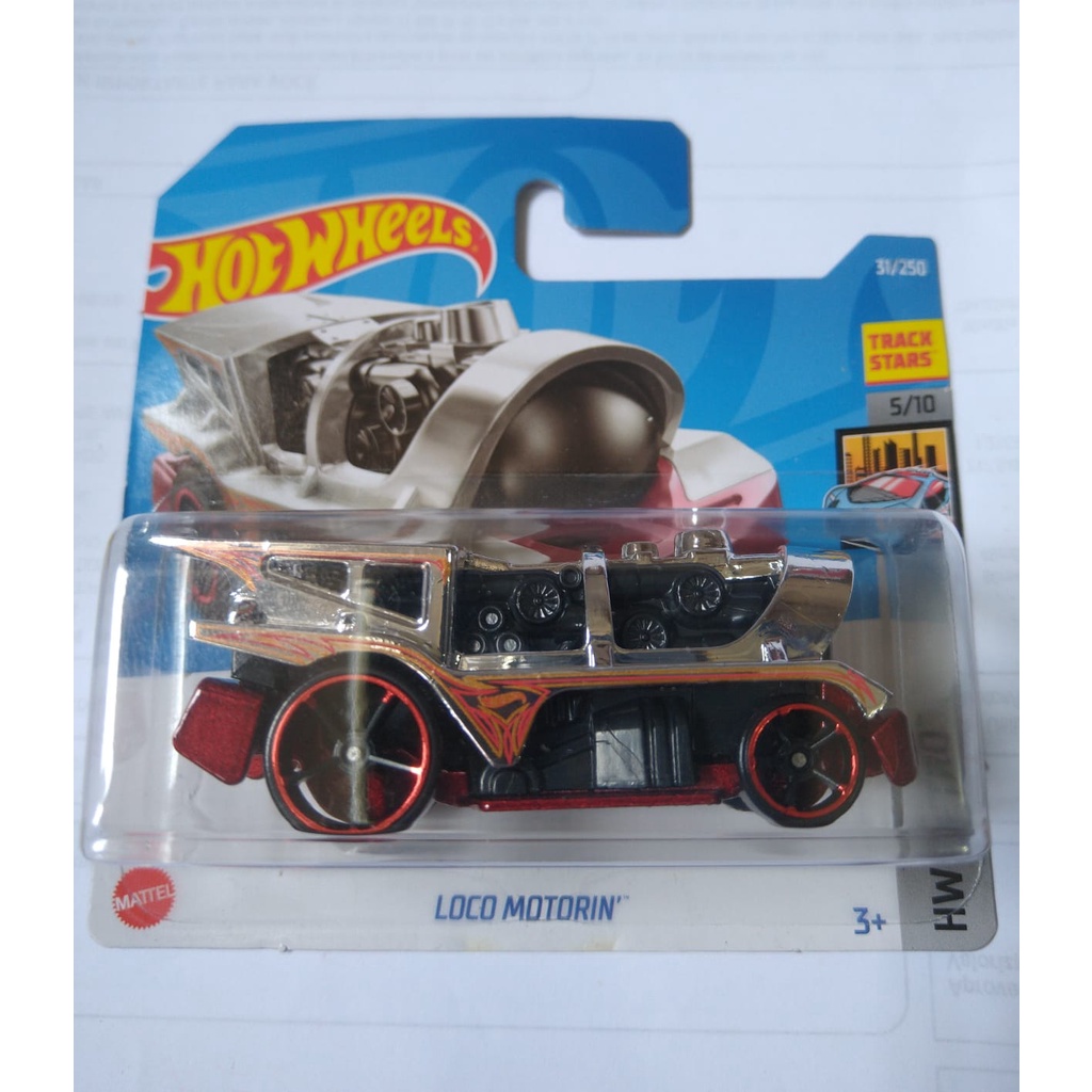 Hot Wheels Trem Loco Motorin | Shopee Brasil