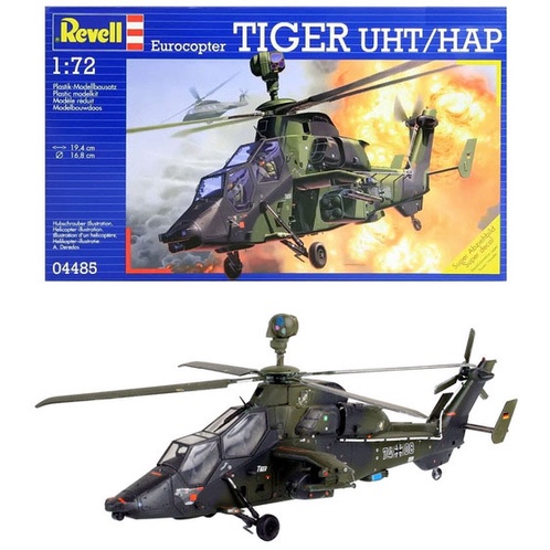 Eurocopter Tiger UHT/HAP 1/72 Revell 04485 Kit de plastimodelismo | Shopee Brasil