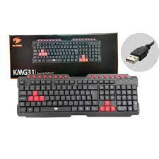 teclado gaming keyboard kmg31 g fire | Shopee Brasil