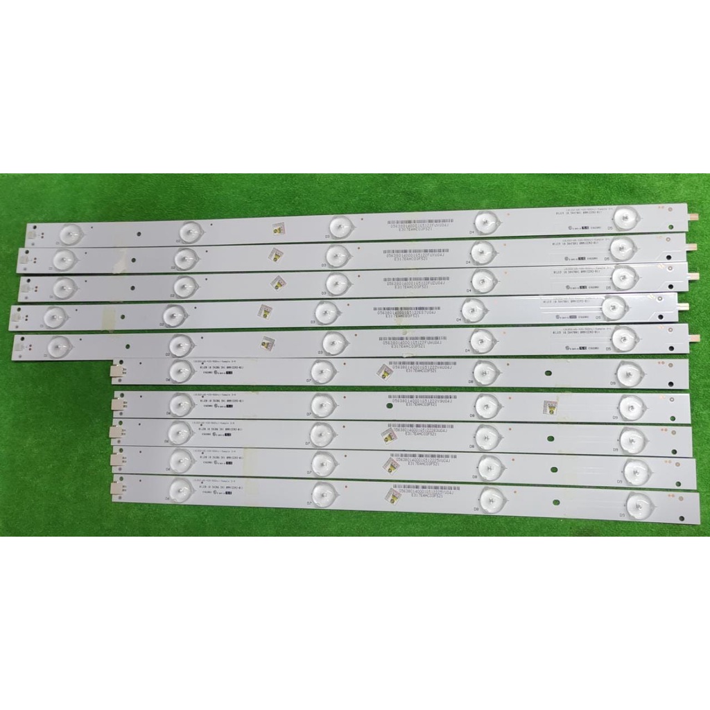 Kit 10 barras LED e162061 TV Panasonic TC42AS610B original | Shopee Brasil