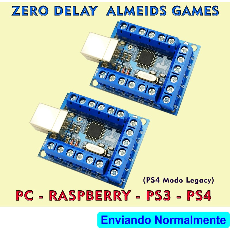 2 kit Electromatic com botões Sanwa e placas zero delay ! - Faz a Boa!