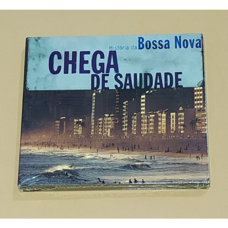 CD duplo - Chega de Saudade - História da Bossa Nova - Importado - Lacrado de fábrica. | Shopee ...