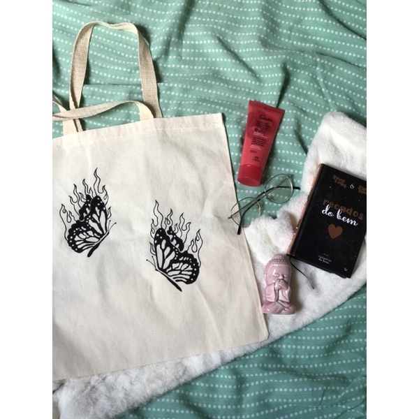 Ecobag borboleta | Shopee Brasil
