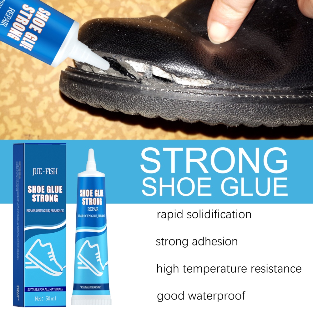 50ml Cola De Sapato Forte À Prova D'água Sapatos De Reparo De Tênis De ...