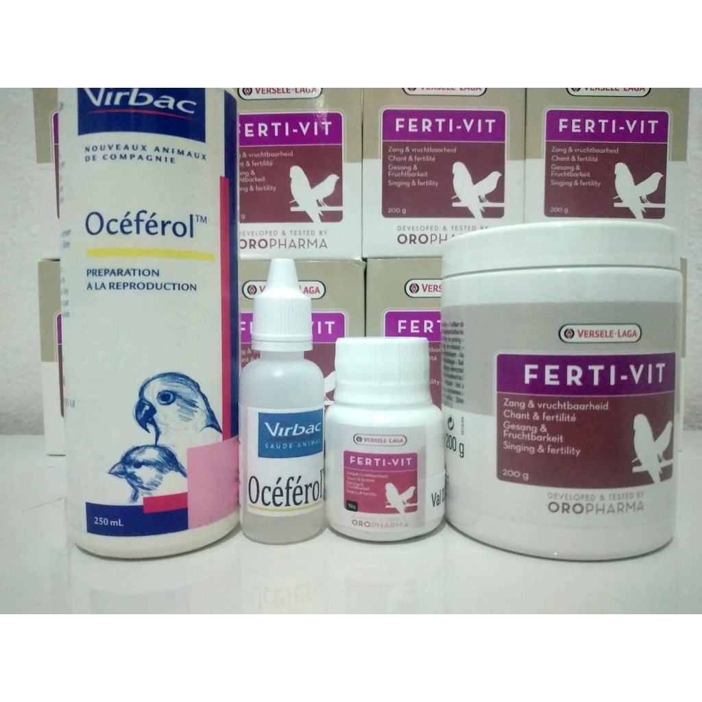 Fert Vit importado 10g + oceferol 10ml original | Shopee Brasil