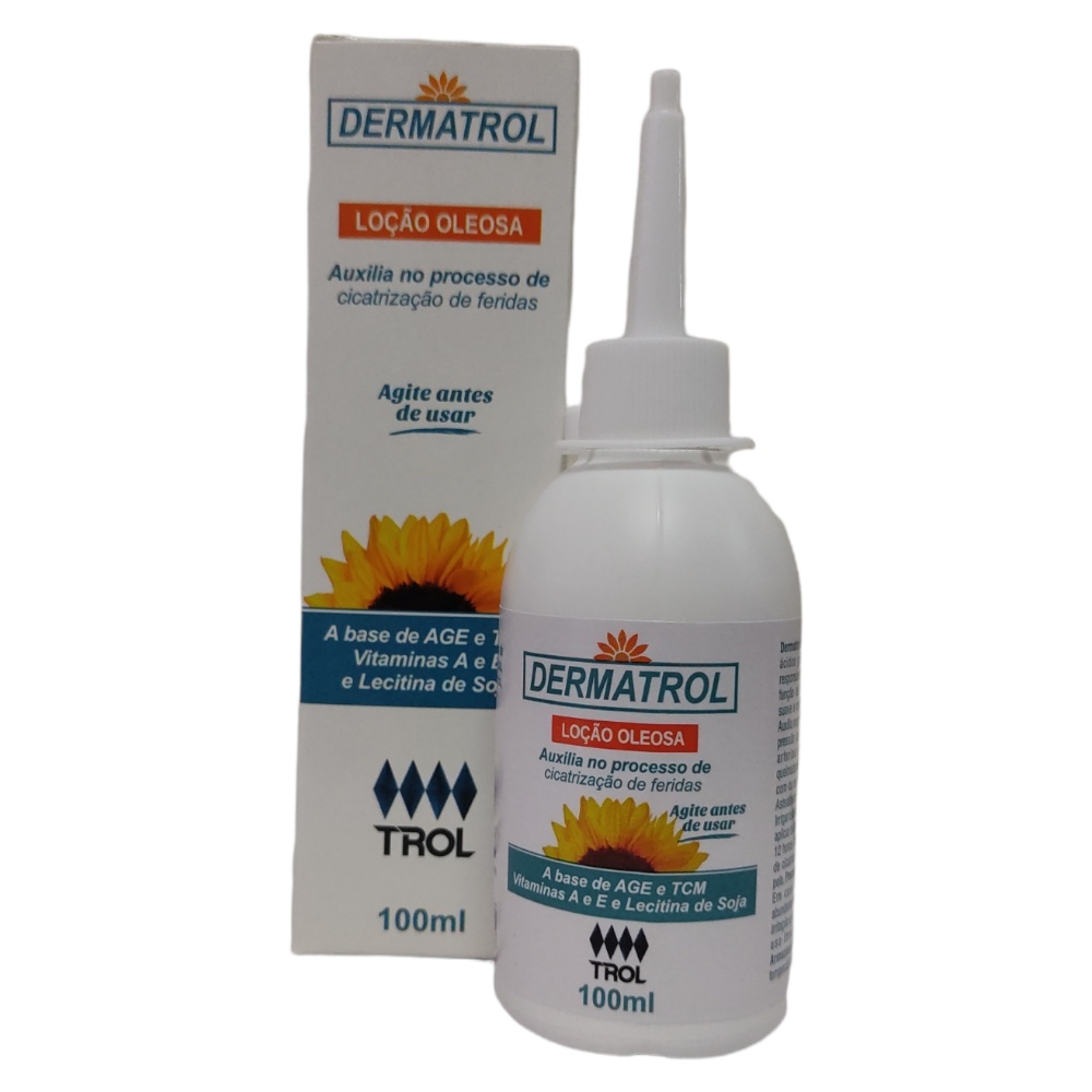 OLEO GIRASSOL DERMATROL 100ML | Shopee Brasil