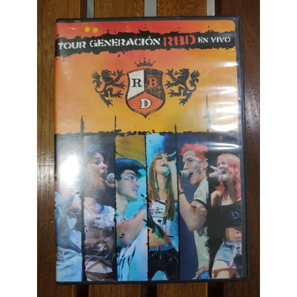 DVD RBD TOUR GENERACION EDICAO USA | Shopee Brasil
