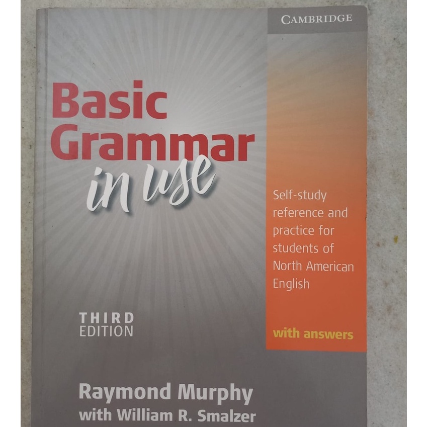 Basic Grammar in Use - Third Edition (Raymond Murphy) | Shopee Brasil