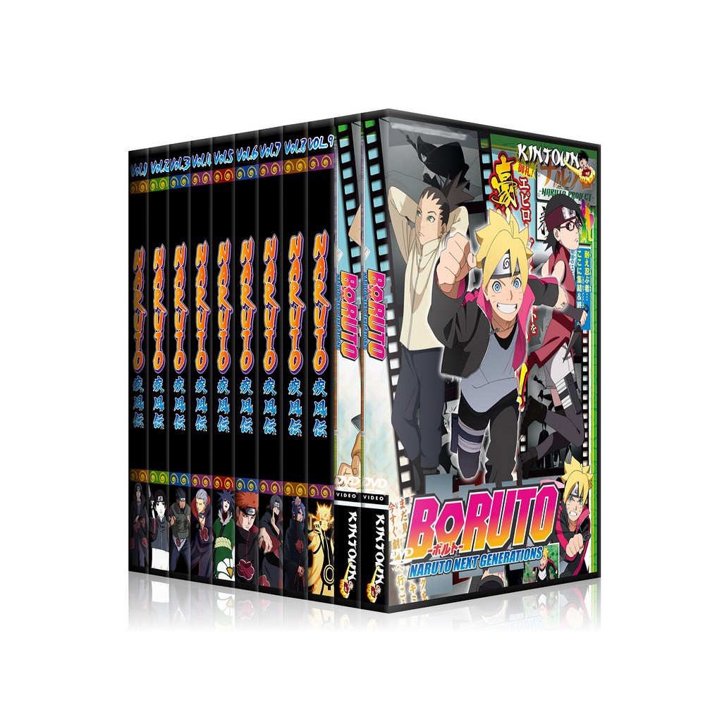 Dvds Naruto Shippuden Completo + Filmes + Boruto | Shopee Brasil