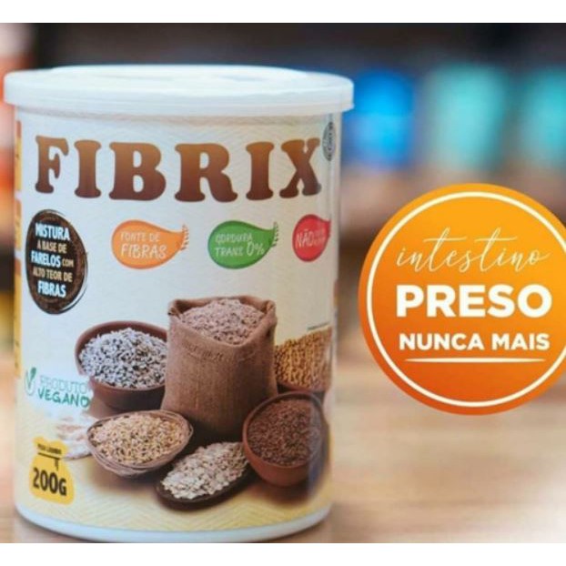 Regulador Intestinal 100% Natural Fibrix - Vegano | Shopee Brasil