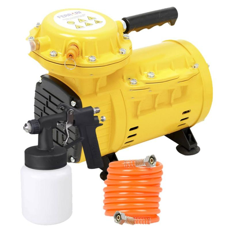 Kit Compressor de ar direto + Kit Pistola para compressor de ar com 5 ...