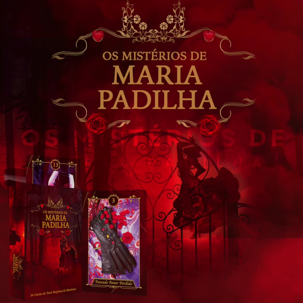 Baralho Tarot Os Mistérios de Maria Padilha Pomba Gira com 36 cartas ...