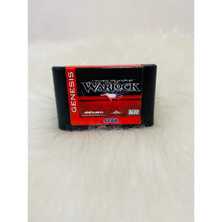 SEGA Mega drive Jogo original - Warlock | Shopee Brasil