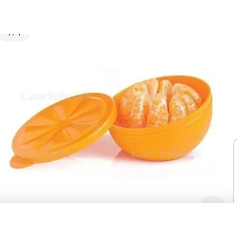 Tupperware tupper laranja 300ml porta frutas | Shopee Brasil