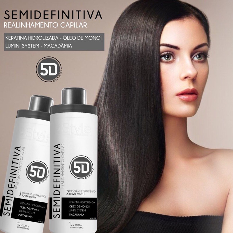 SEMI DEFINITIVA A MELHOR PROGRESSIVA ALISA 100% NEW STYLE 2x1L ORIGINAL ...