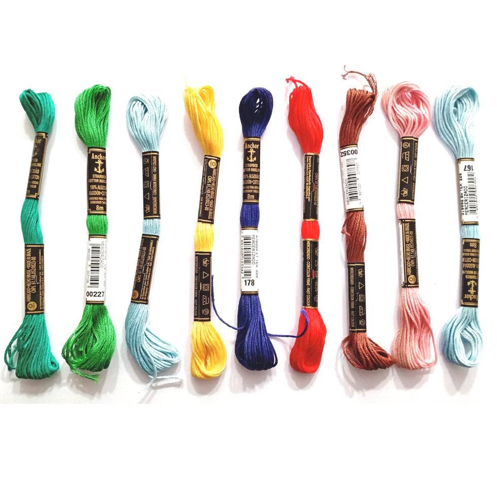 Linha Meada Anchor Cores Diversas | Shopee Brasil