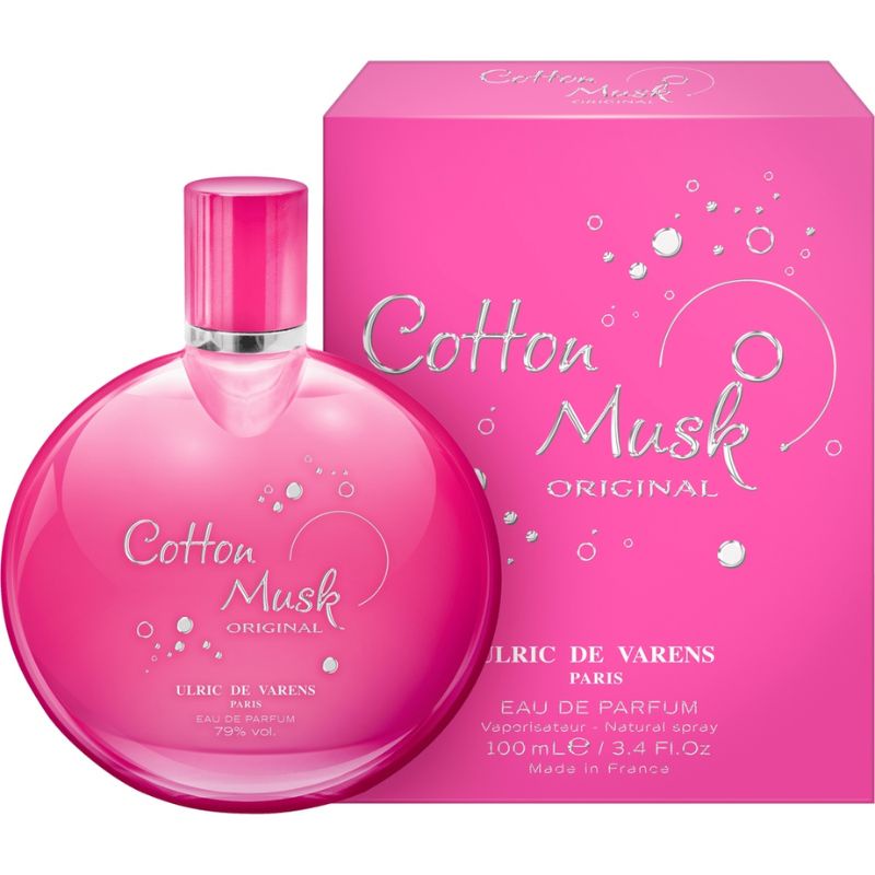 Perfume Cotton Musk Original Feminino 100ml - Selo Adipec | Shopee Brasil