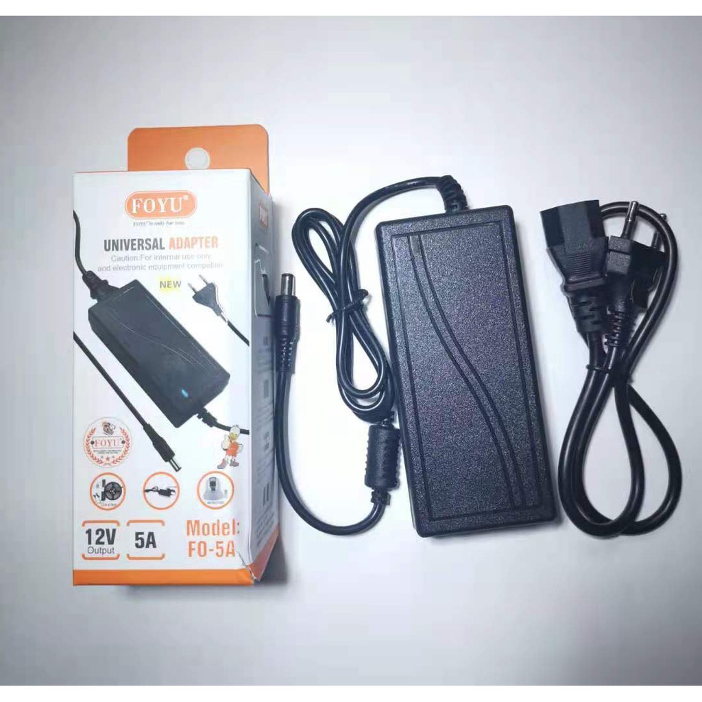 Fonte 12v 5A Plástica Original FOYU 110v/220v Bivolt Automática TB-0737 ...