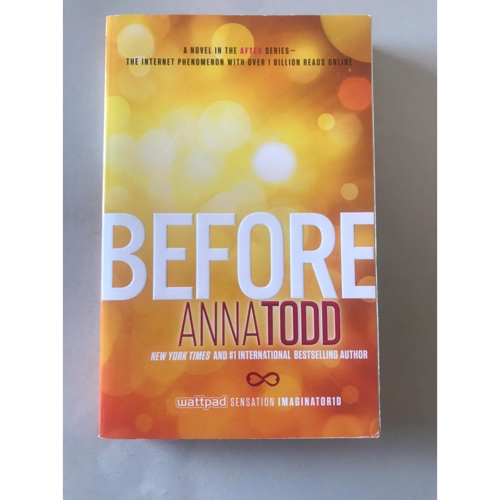 Before - Anna Todd (English version) | Shopee Brasil